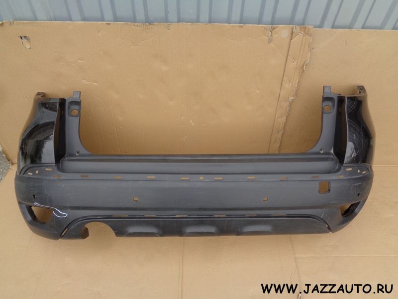 Бампер задний: Бампер задний с отверстиями под накладку, молдинг и ...