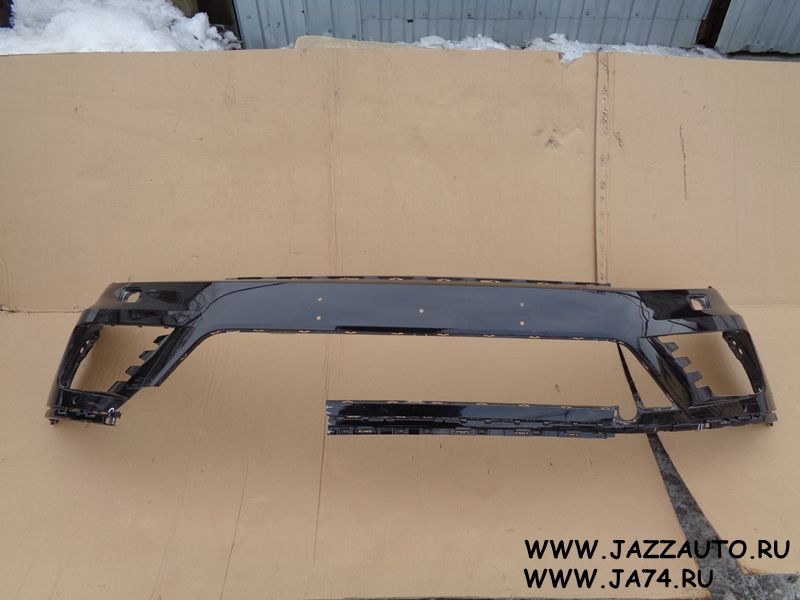 Бампер передний: Бампер передний с отверстиями под омыватели фар и под ...
