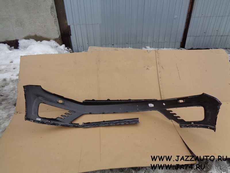 Бампер передний: Бампер передний с отверстиями под омыватели фар и под ...